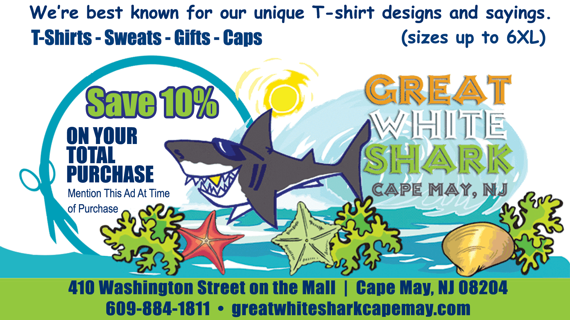 Cape May - Jersey Cape Coupons
